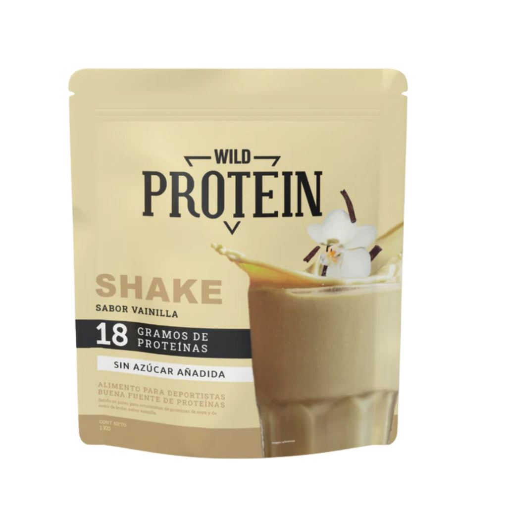 Wild Protein Shake en polvo sabor Vainilla 1 kg – Nonnap