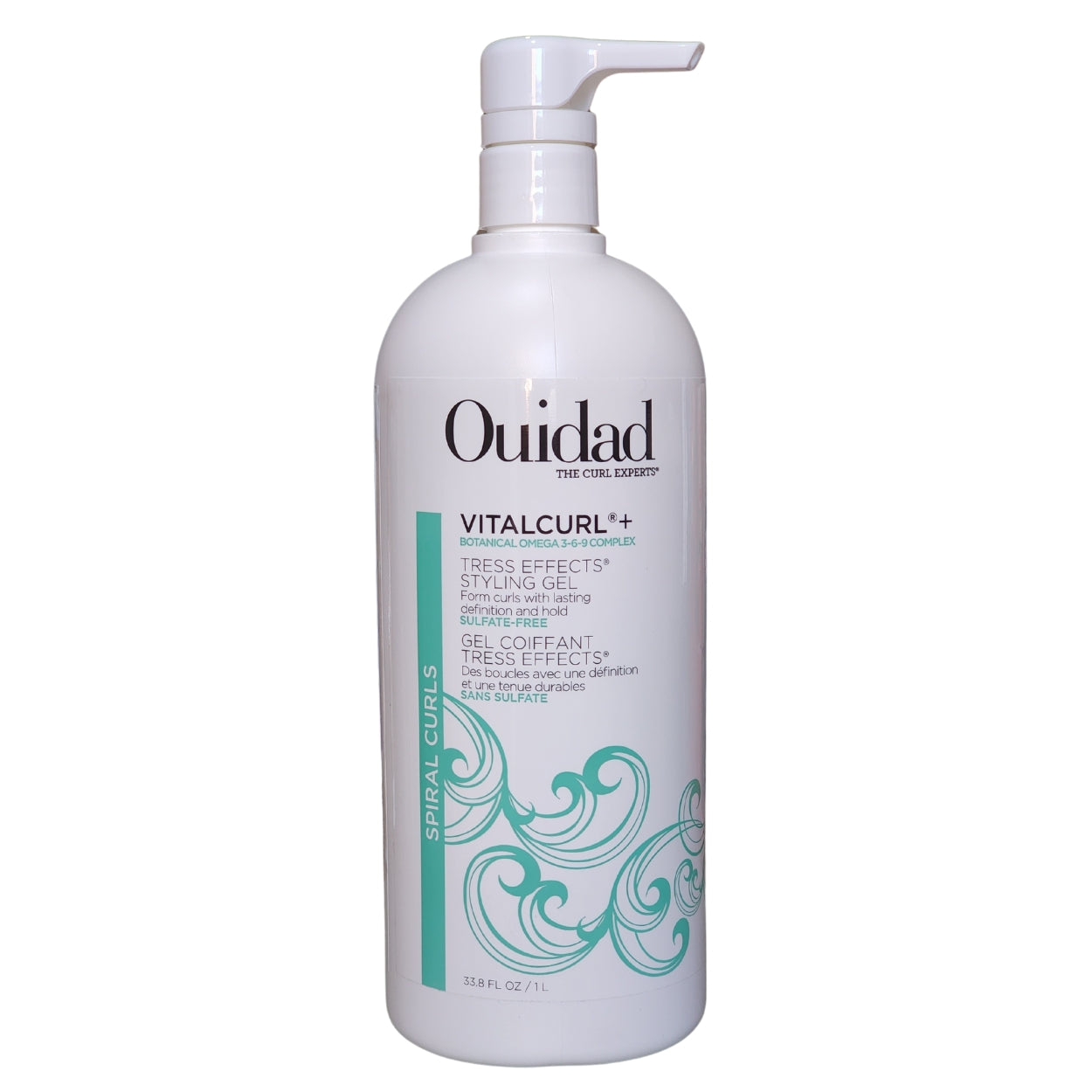 Ouidad VitalCurl Plus Tress Effects Gel Formato Grande 1 Litro – Nonnap