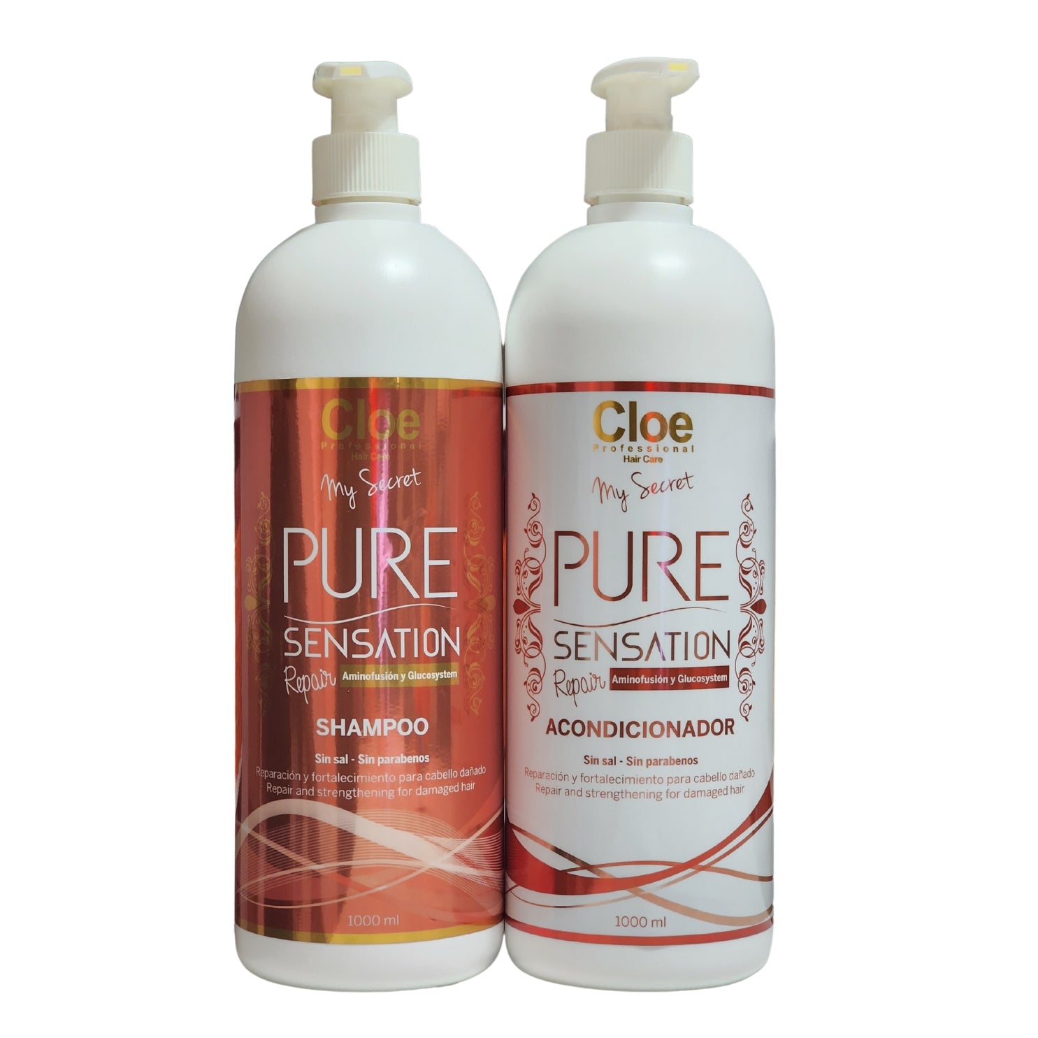 Cloe Shampoo más Acondicionador Pure Sensation Repair 1000 Ml – Nonnap