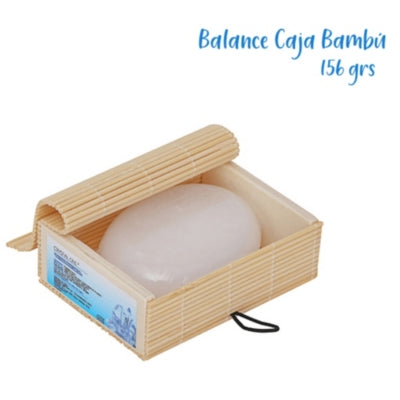 Crystal One Balance Plus Barra corporal con caja de Bambu – Nonnap